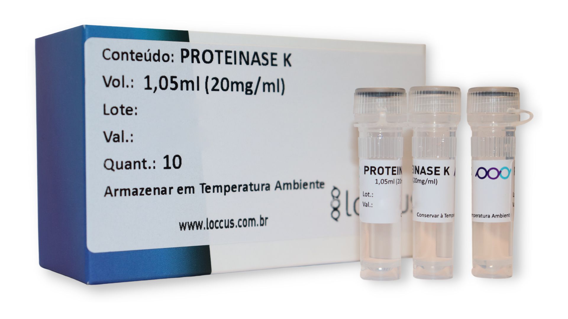 Enzima Proteinase K - Loccus